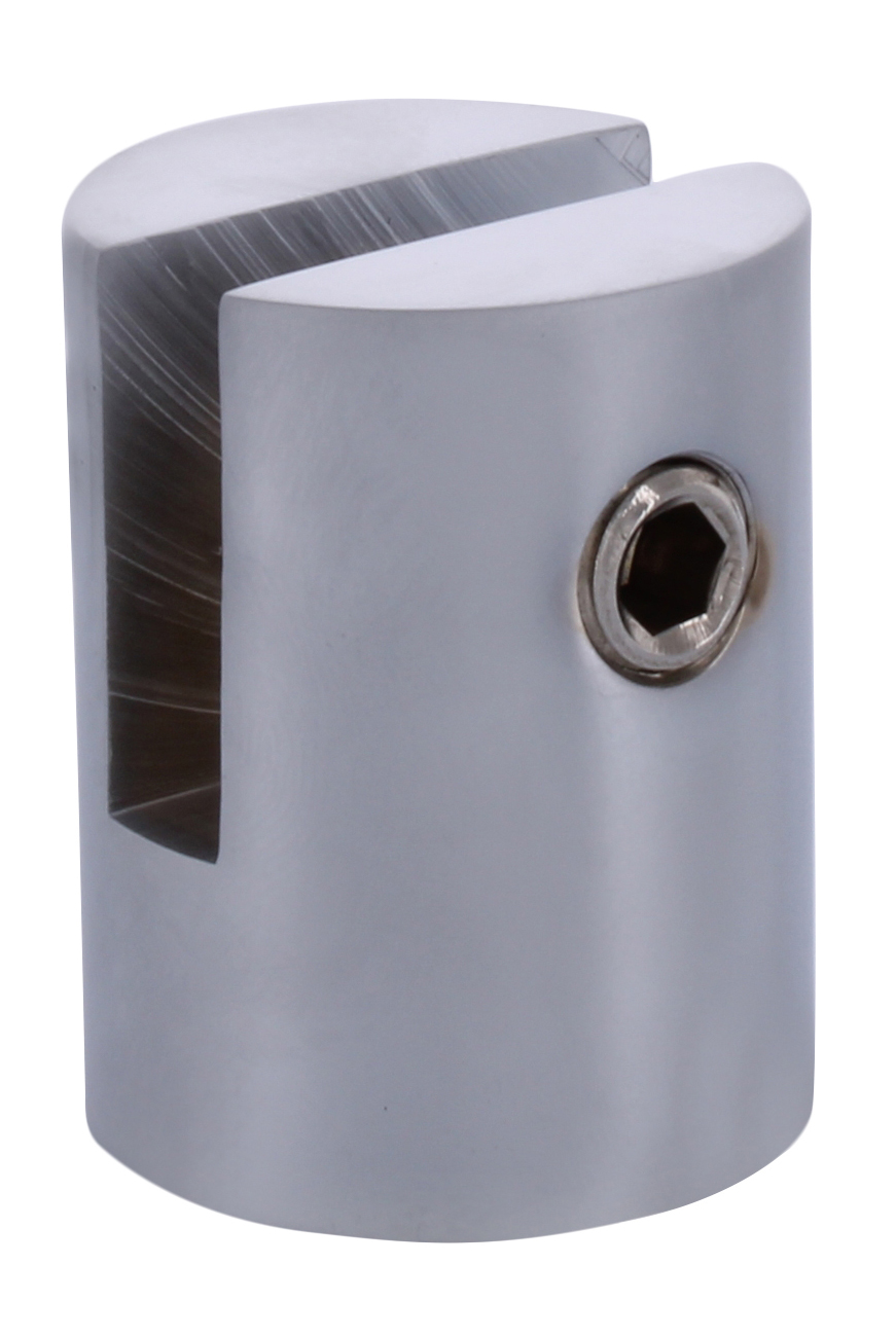 CRL SM14SC Satin Chrome Slot Mount Standoff for 1/4" Panels