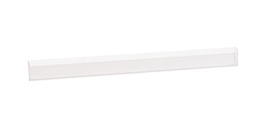 CRL D720 Clear 1/4" Plastic Edge Molding 144" Stock Length